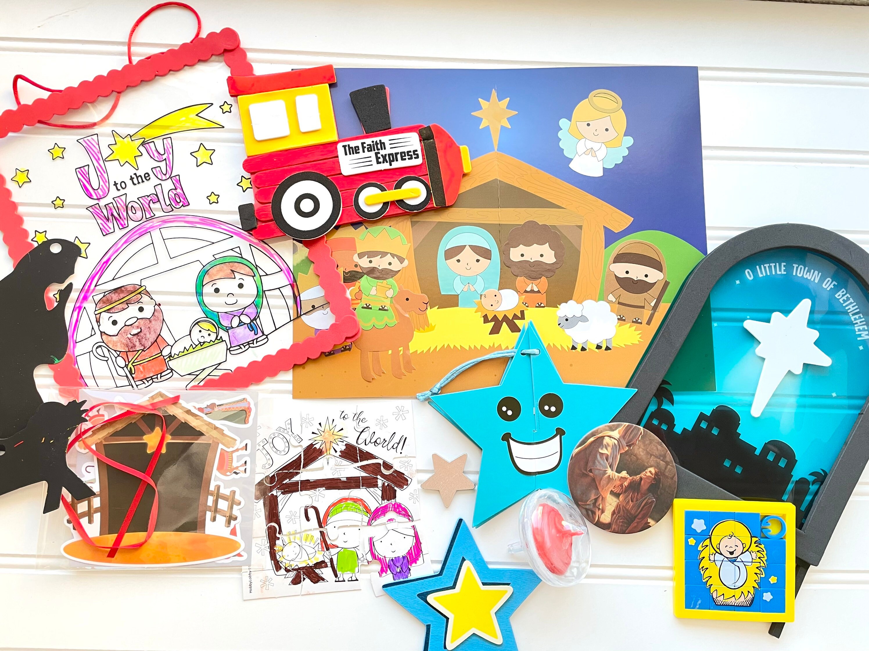 Christmas Nativity Activity Kit Christmas Busy Box for Kids - Etsy