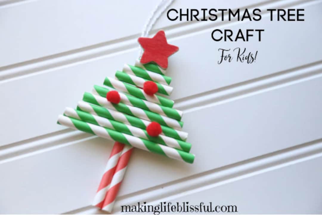 Christmas Ornament Craft Kit for Kids, Kids Christmas Tree Craft - Etsy