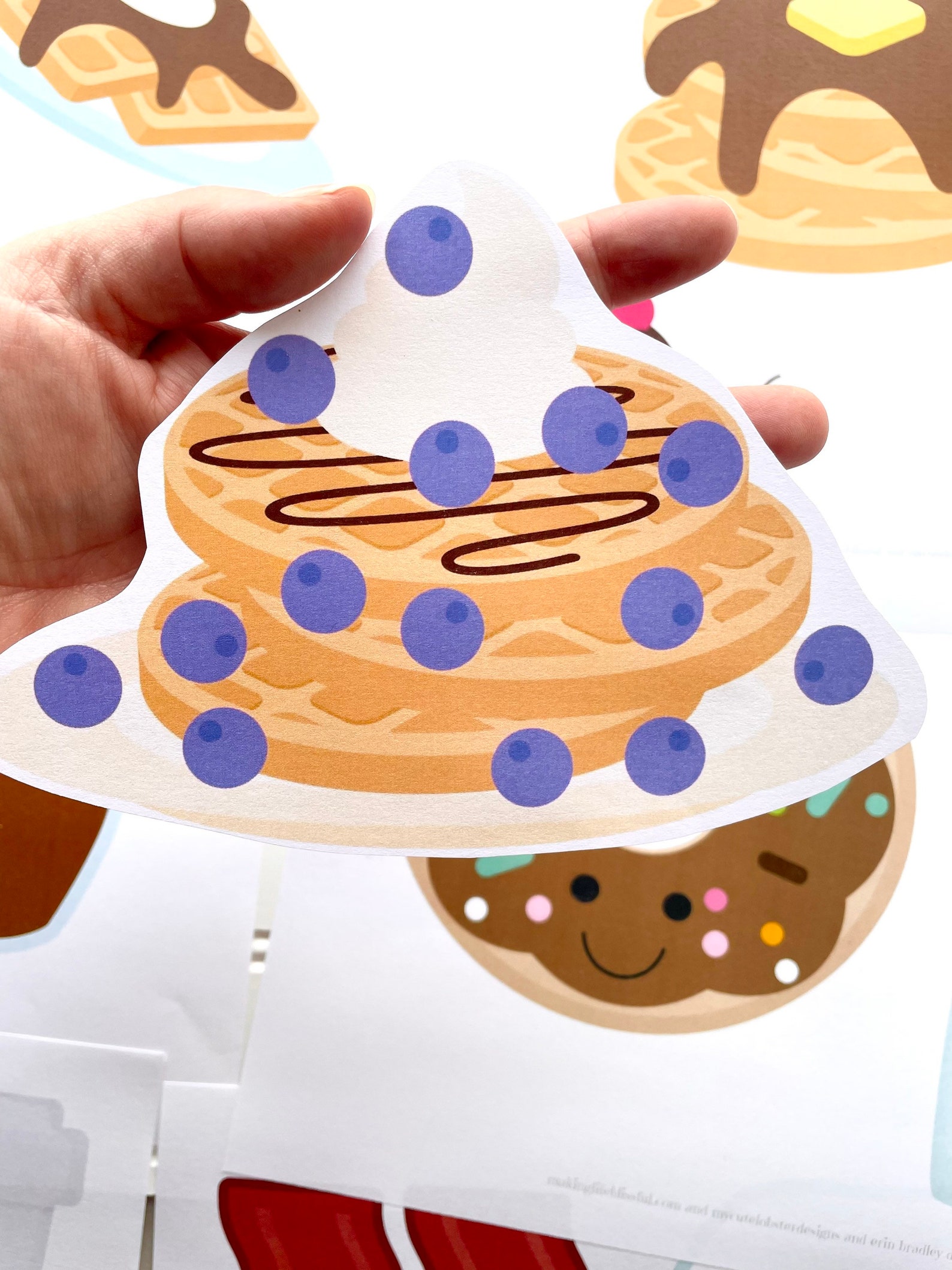 Waffle Bar Party Printables Breakfast Printables Brunch - Etsy