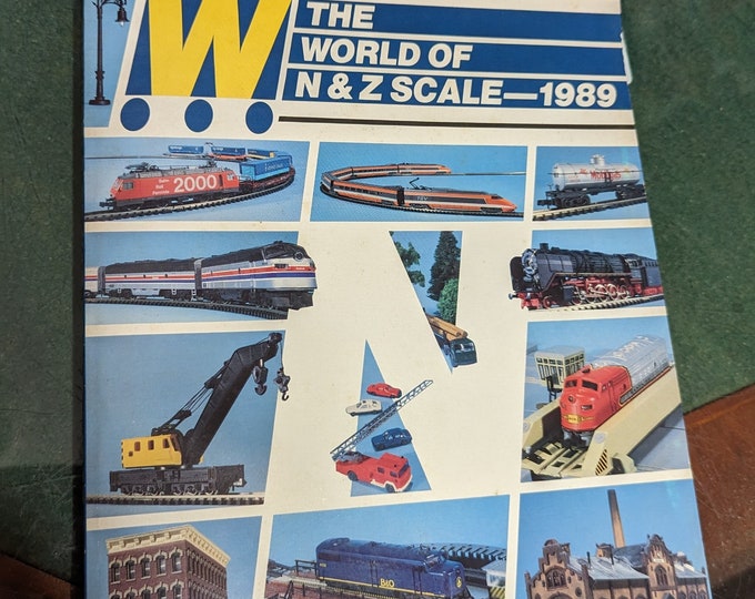 1989 Walters the World of N & Z Scale Railroad Catalog 360 Pages - Etsy