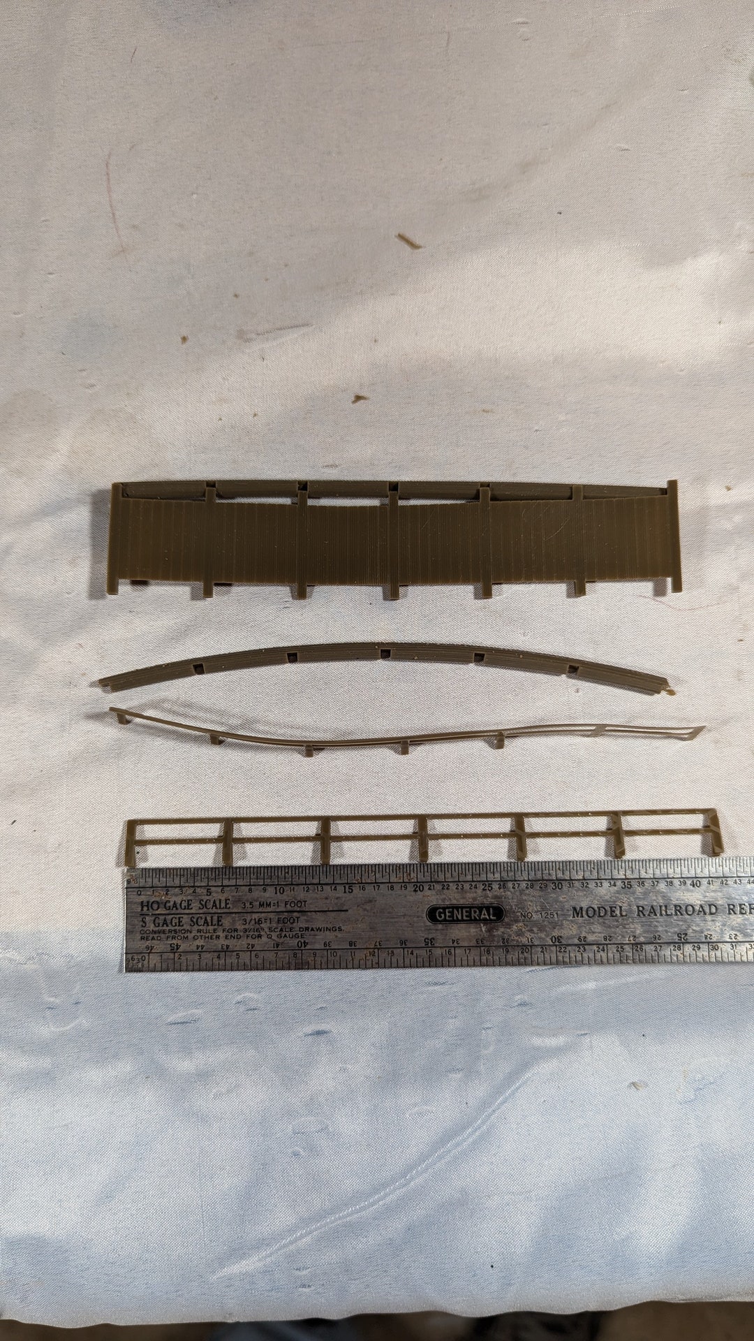 42 Foot Long HO Scale Wooden Foot Traffic Bridge With Railing - Etsy