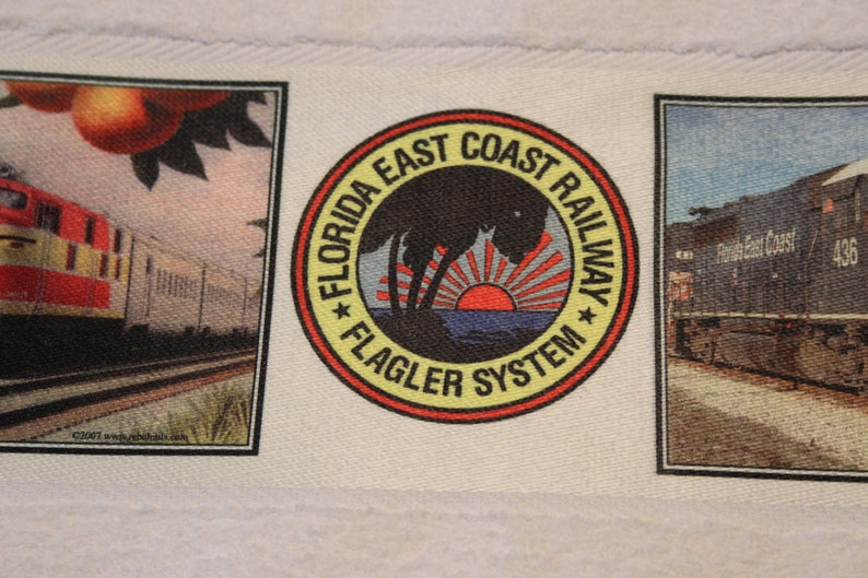 New / Old Large Florida East Coast Railway Flagler System - Etsy