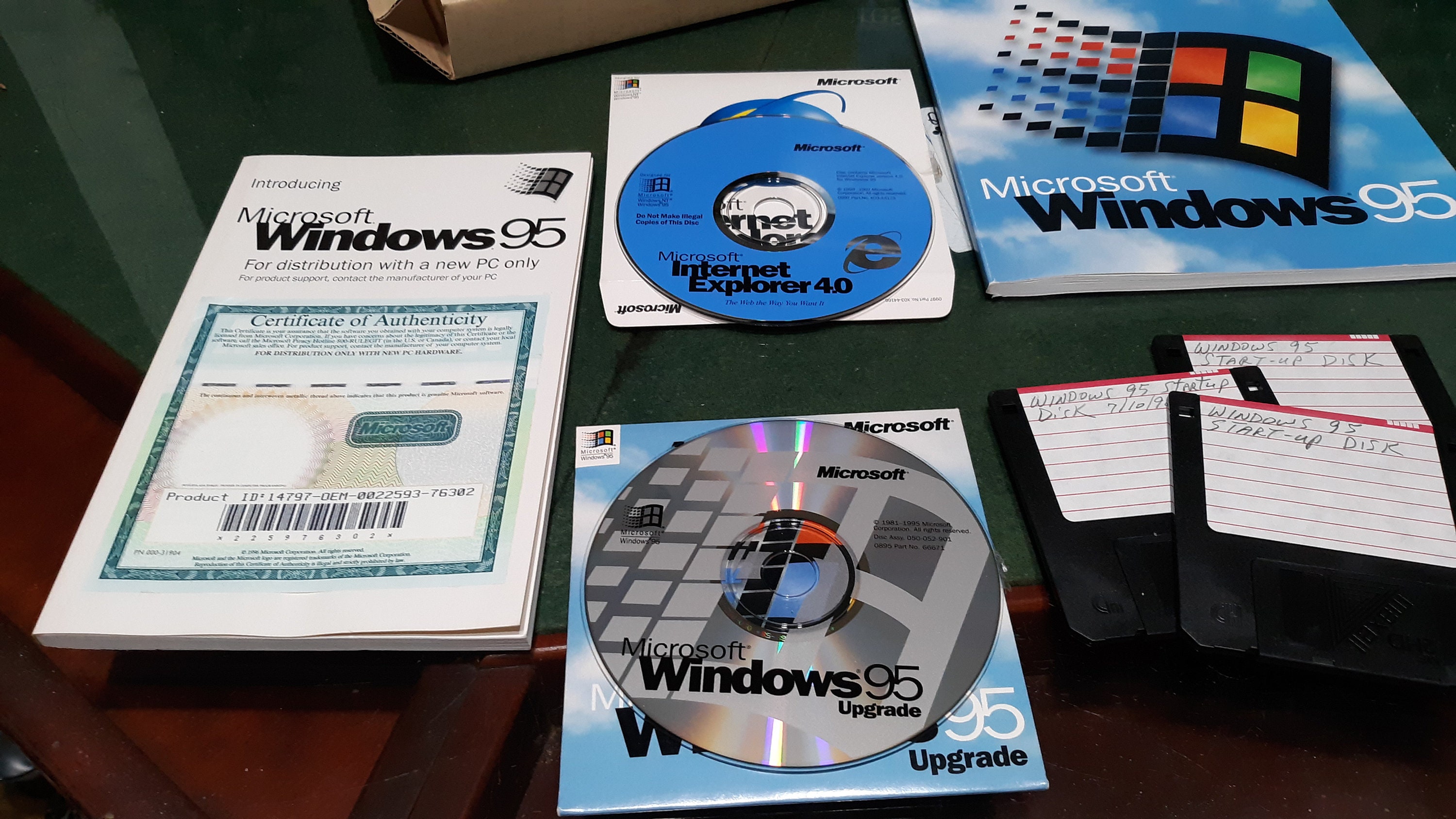 Microsoft Windows 95 Upgrade CD w/ Internet Explorer 4.0 | Etsy