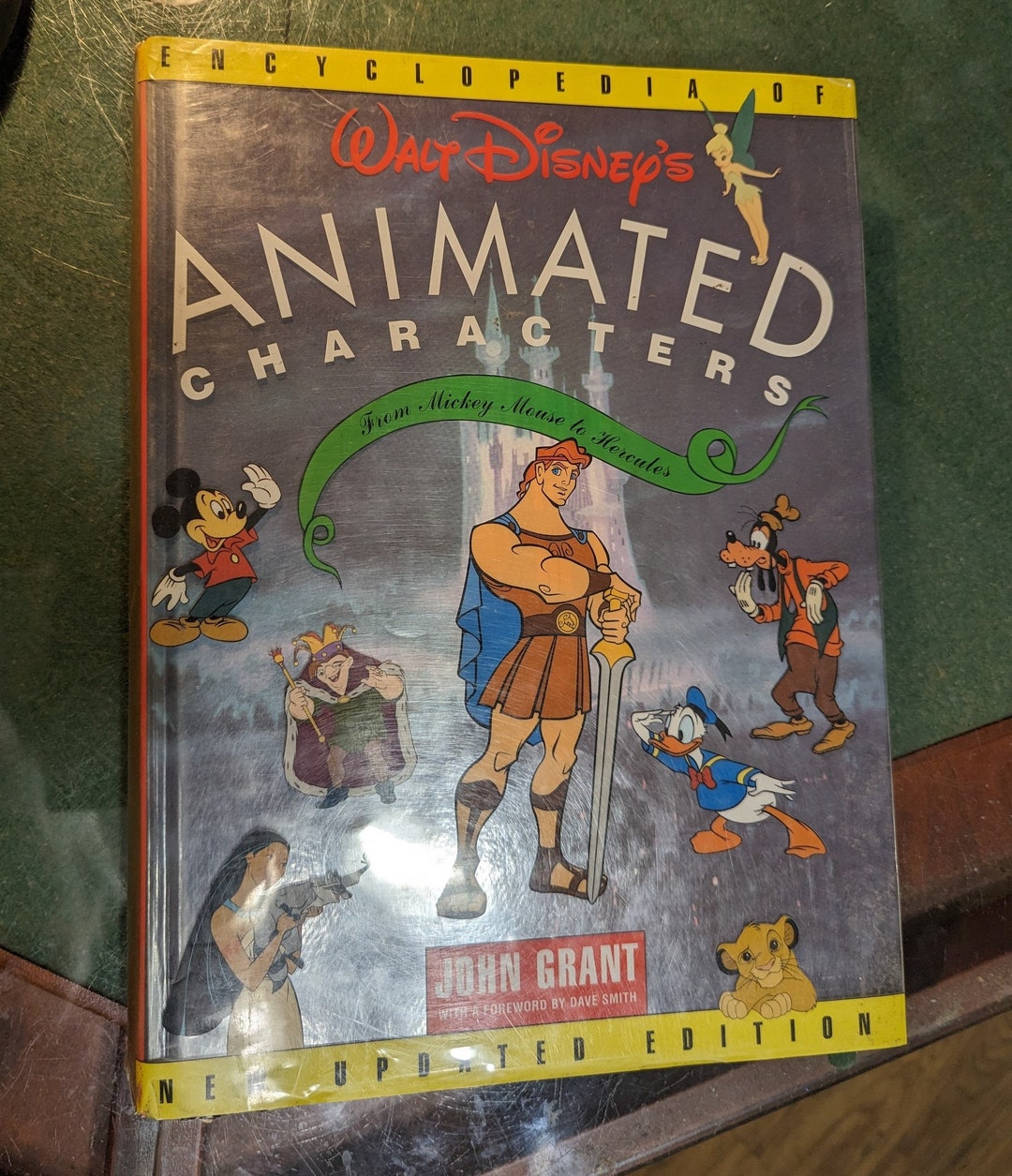 1997 Walt Disneys Animated Characters With Dust Jacket John Grant Book ...