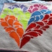 Handmade Colourful Heart Graphgan - Etsy