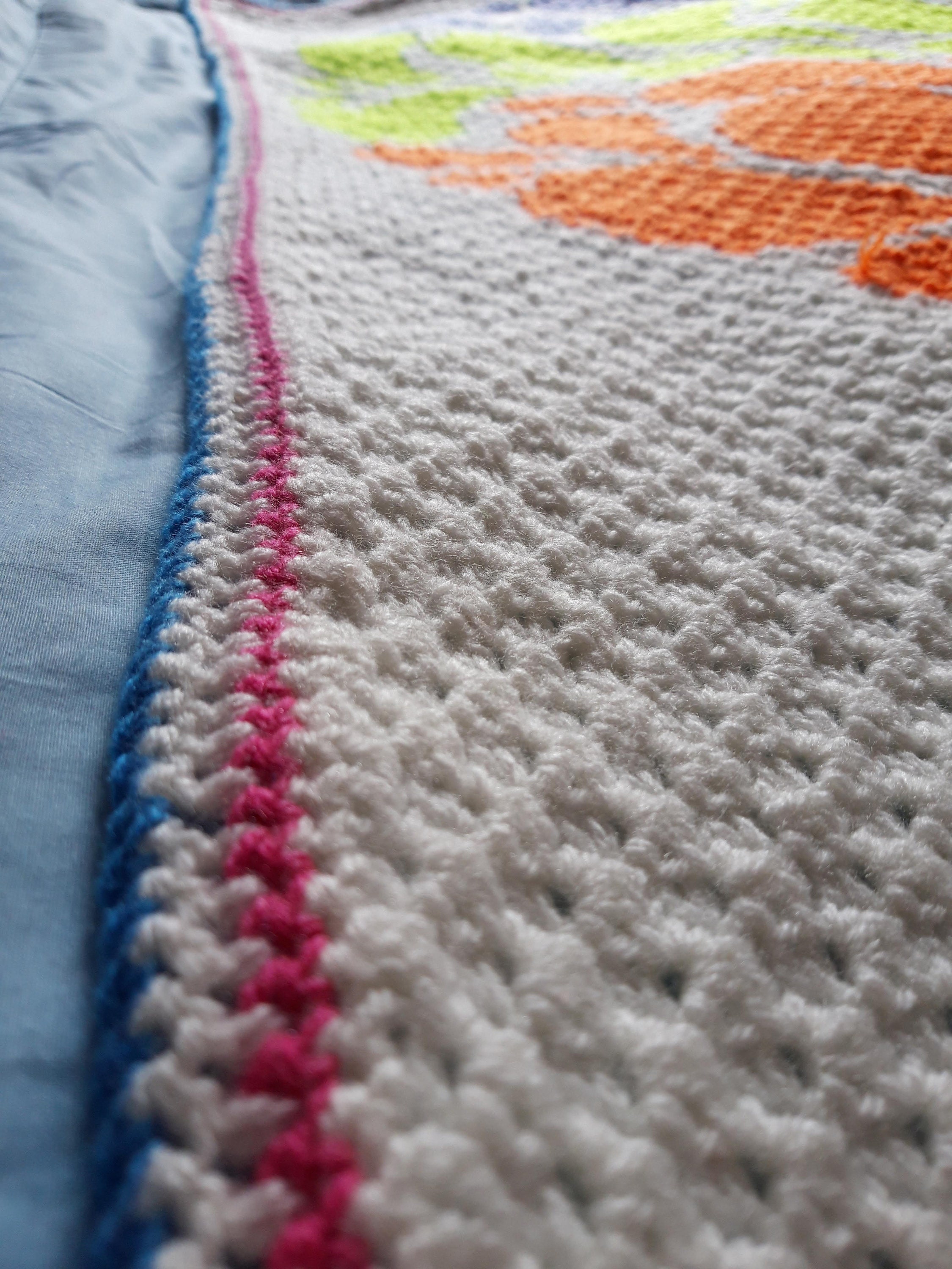 Handmade Colourful Heart Graphgan - Etsy