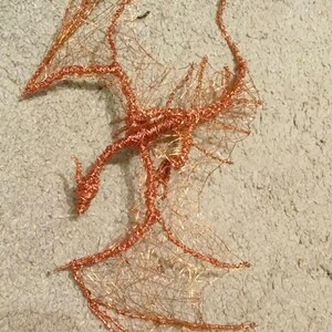 Custom Copper Wire Dragon - Etsy