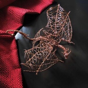 Custom Copper Wire Dragon - Etsy
