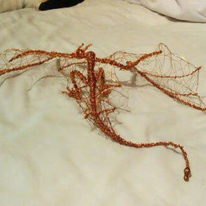 Custom Copper Wire Dragon - Etsy