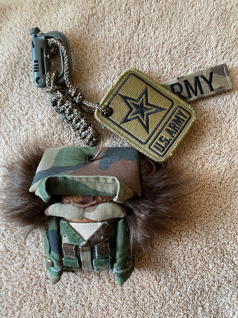 US ARMY Woodland Camo Combat Coat Field Nutcracker Charm / - Etsy