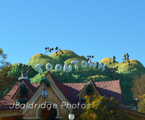 Toontown Sign Photo | Etsy