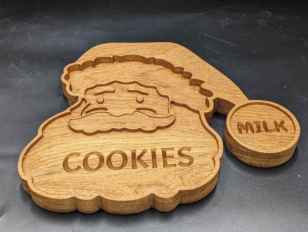 Christmas Eve Tray for Santa's Treats - Etsy