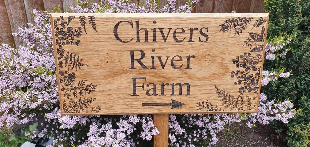 Extra Large Personalised Outdoor Sign With Ground Stake - Etsy UK