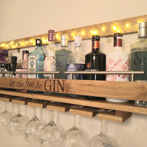 Indoor Outdoor Rustic Industrial Cocktail Garden Gin Bar - Etsy UK