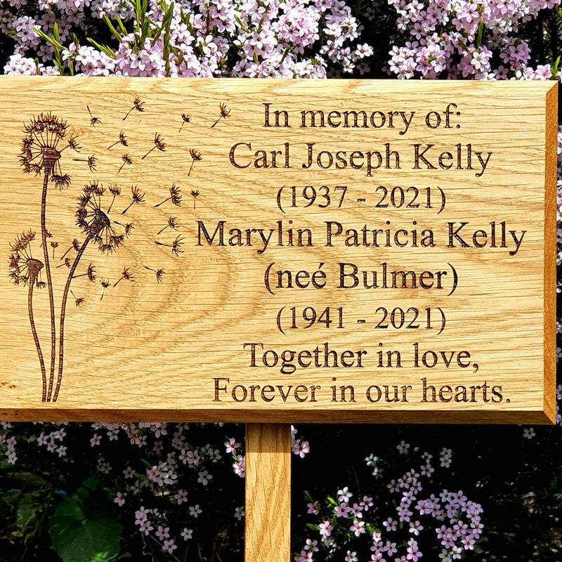 Memorial Marker - Etsy