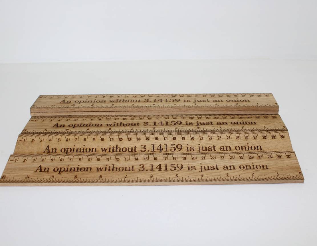 Personalised Wooden Ruler - Etsy