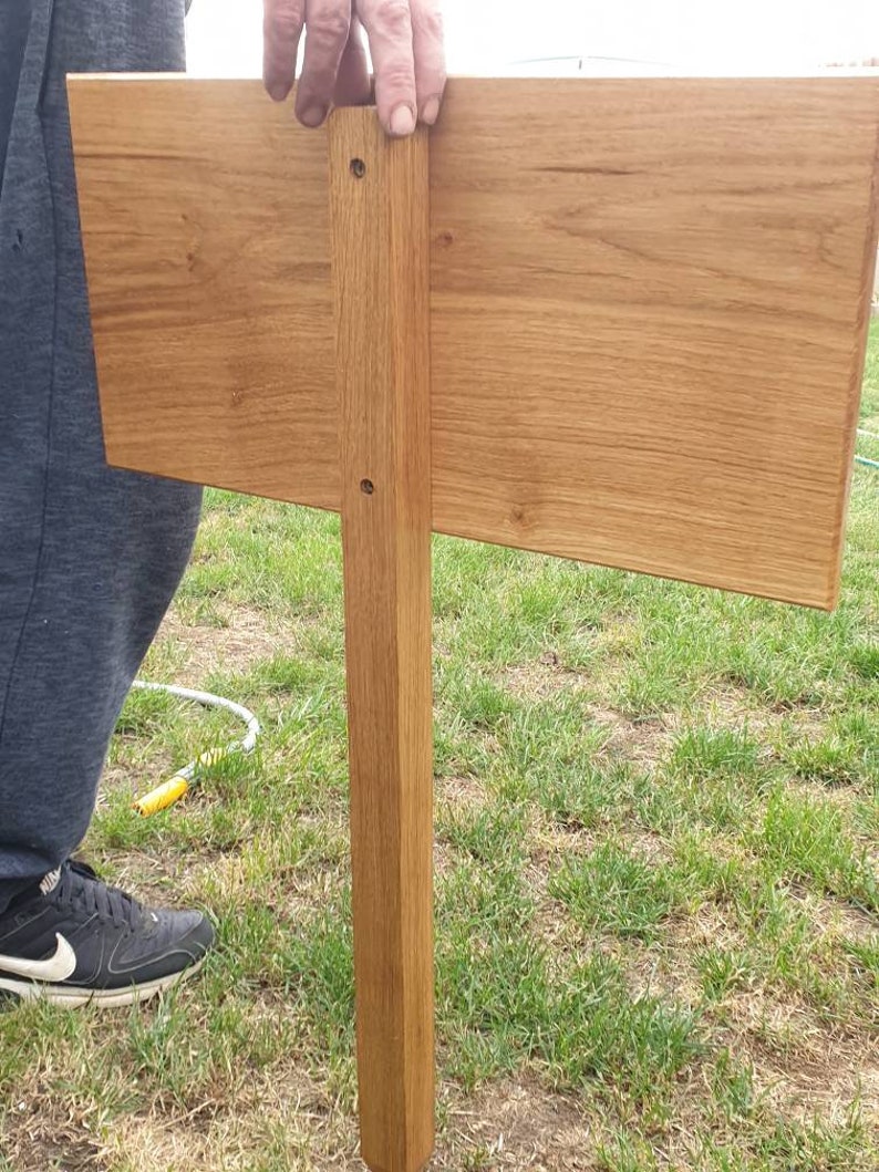 Extra Large Personalised Outdoor Sign With Ground Stake - Etsy UK