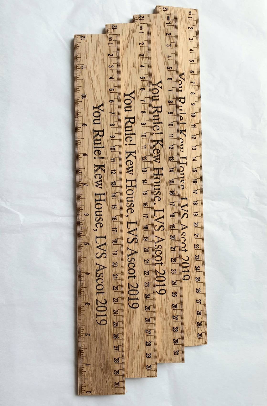 Personalised Wooden Ruler - Etsy