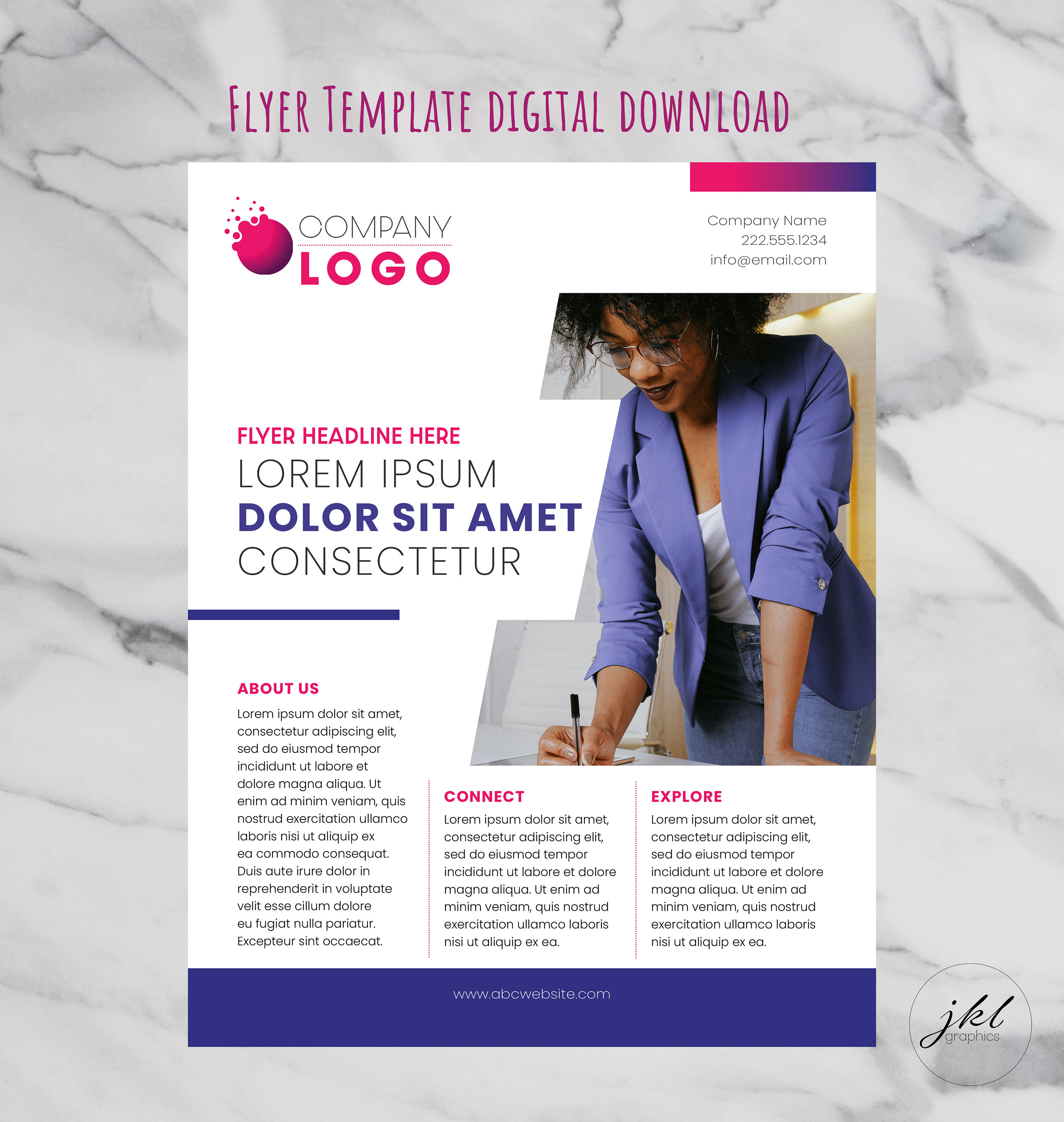 Professional Business Flyer • Magazine Ad • Sales Sheet ~ Great for ...