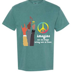 Imagine All the People Living Life in Peace ~ Vector PDF, Png, Jpg, Svg ...