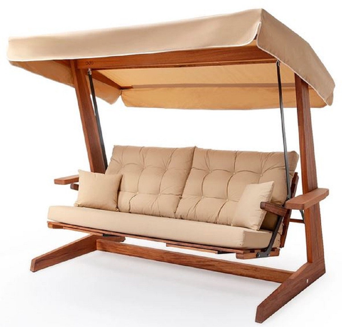 Casa Padrino Luxury Hollywood Swing Beige Brown Weatherproof - Etsy