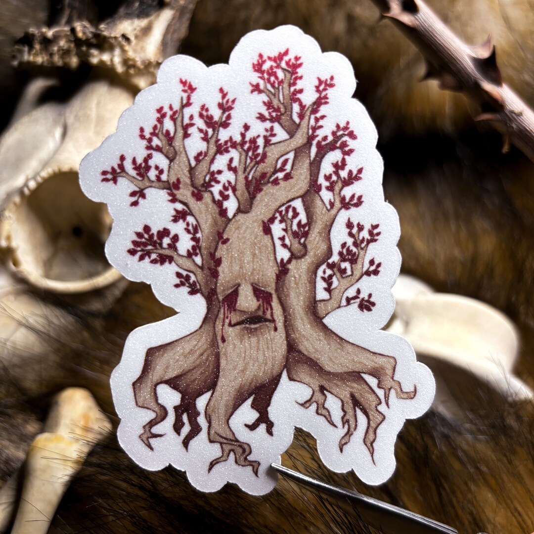 Weirwood Tree Sticker Got Winterfell, Stark - Etsy