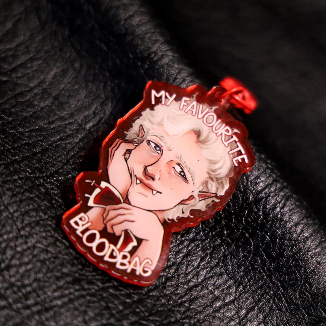 Astarion Bloodbag || Keychain - Etsy