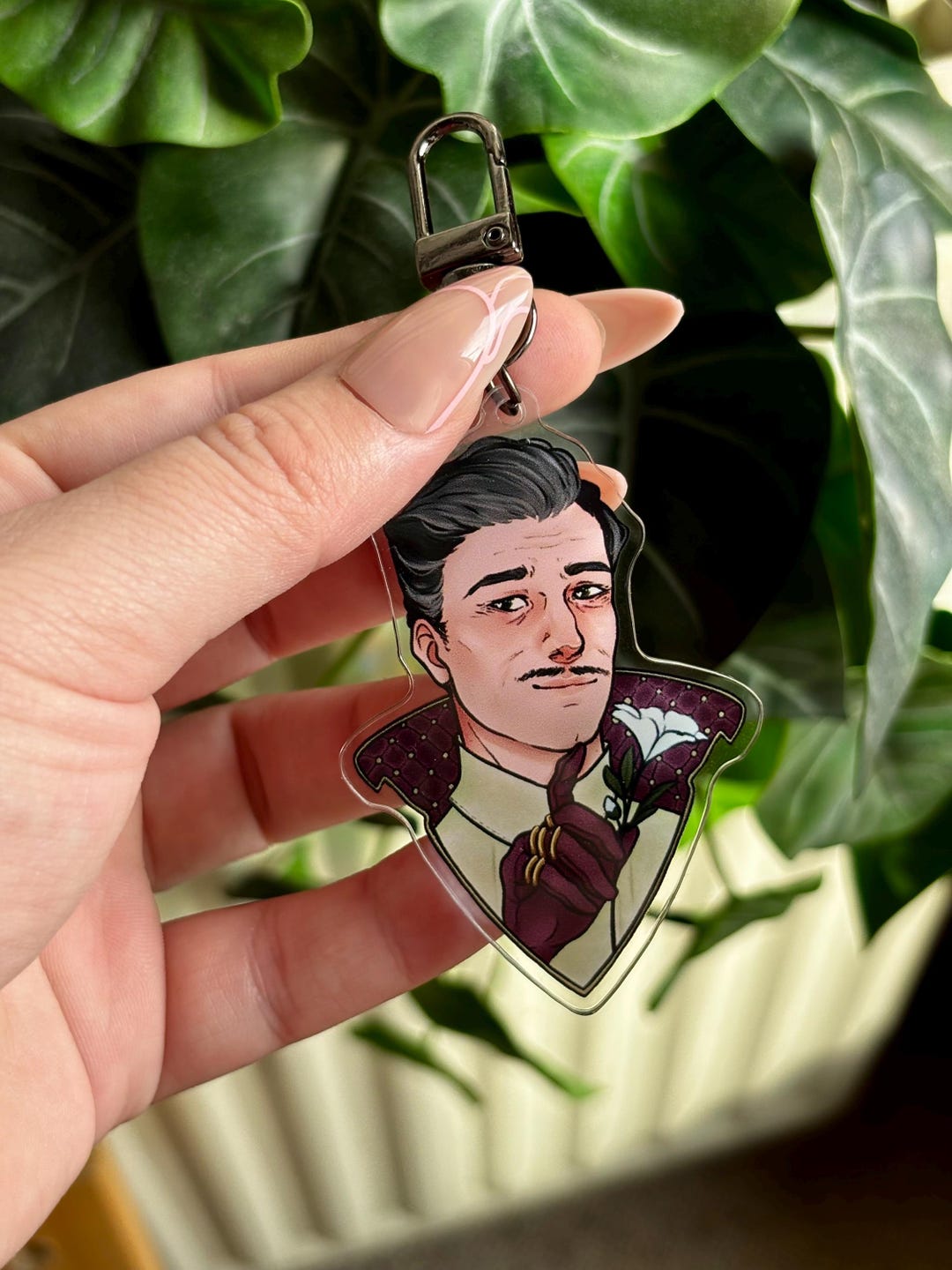 Emmrich Volkarin Aryclic Keychain || Datv - Etsy