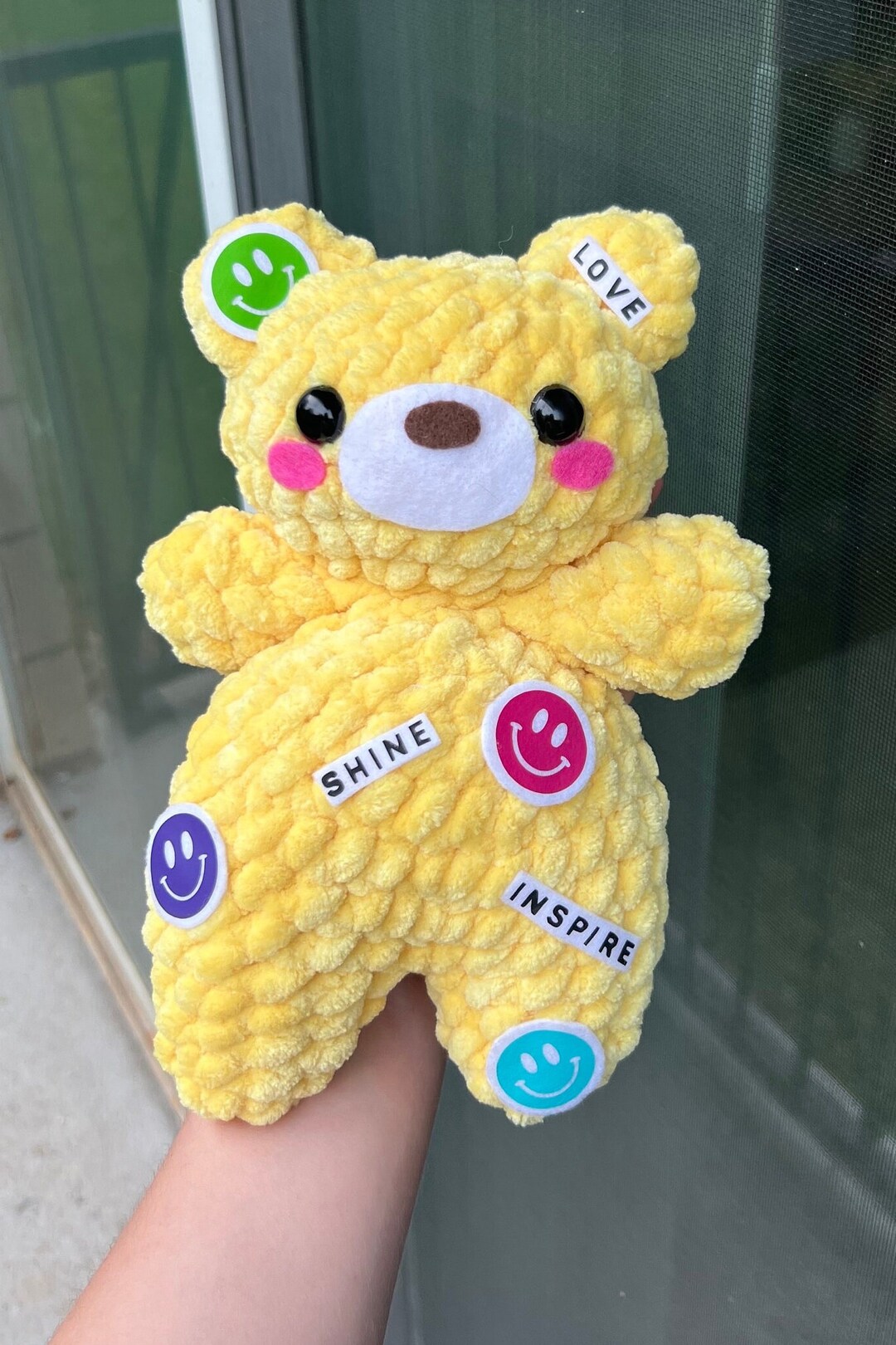 Inspiration Bear Plushie FINISHED PRODUCT - Etsy