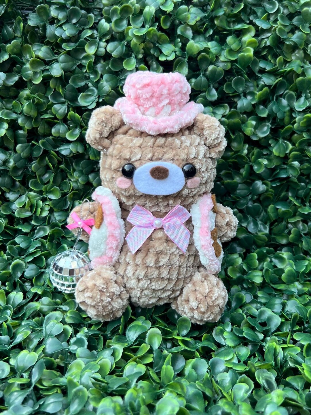 Disco Cowboy Bear Plushie FINISHED PRODUCT - Etsy