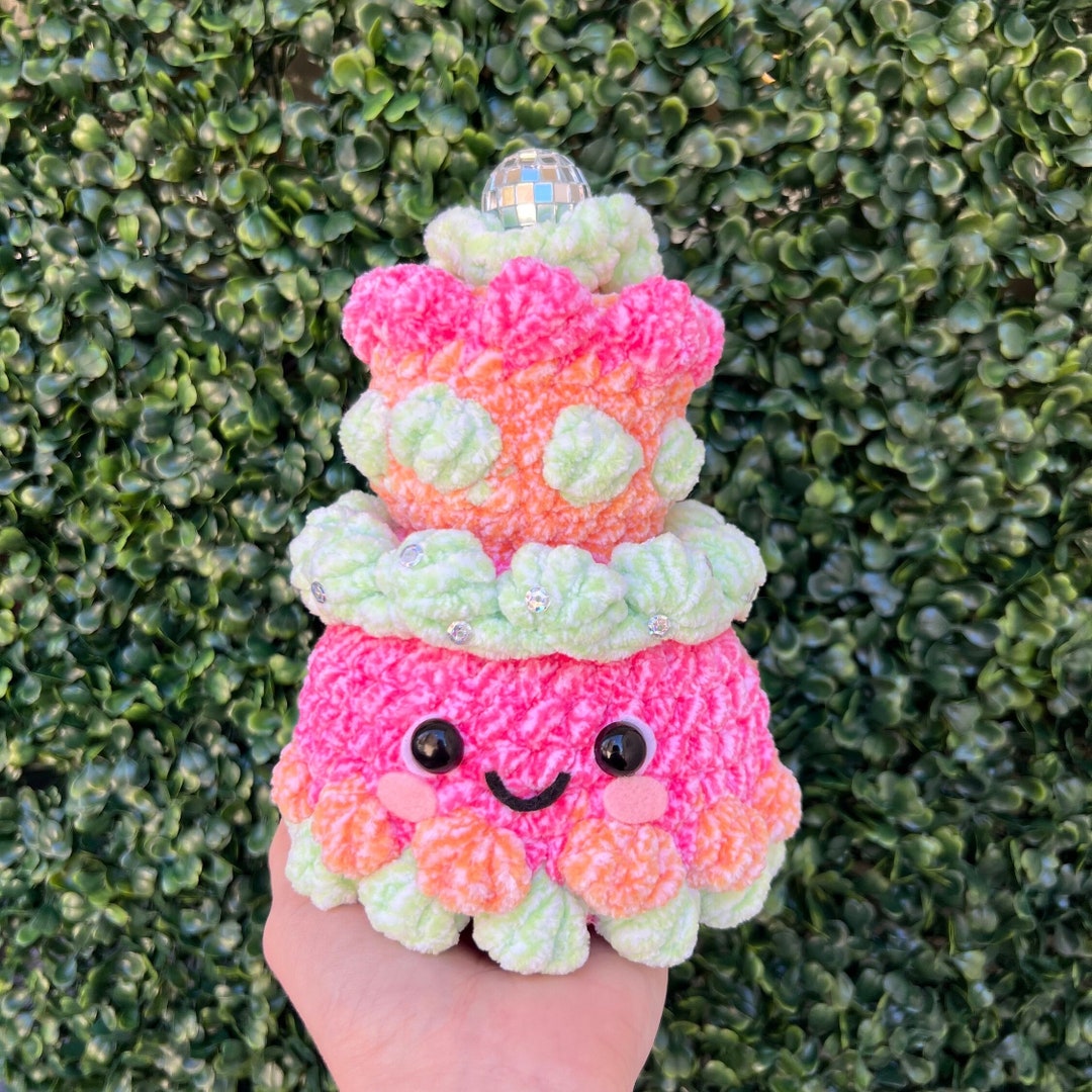 Disco Cake Plushie FINISHED PRODUCT - Etsy