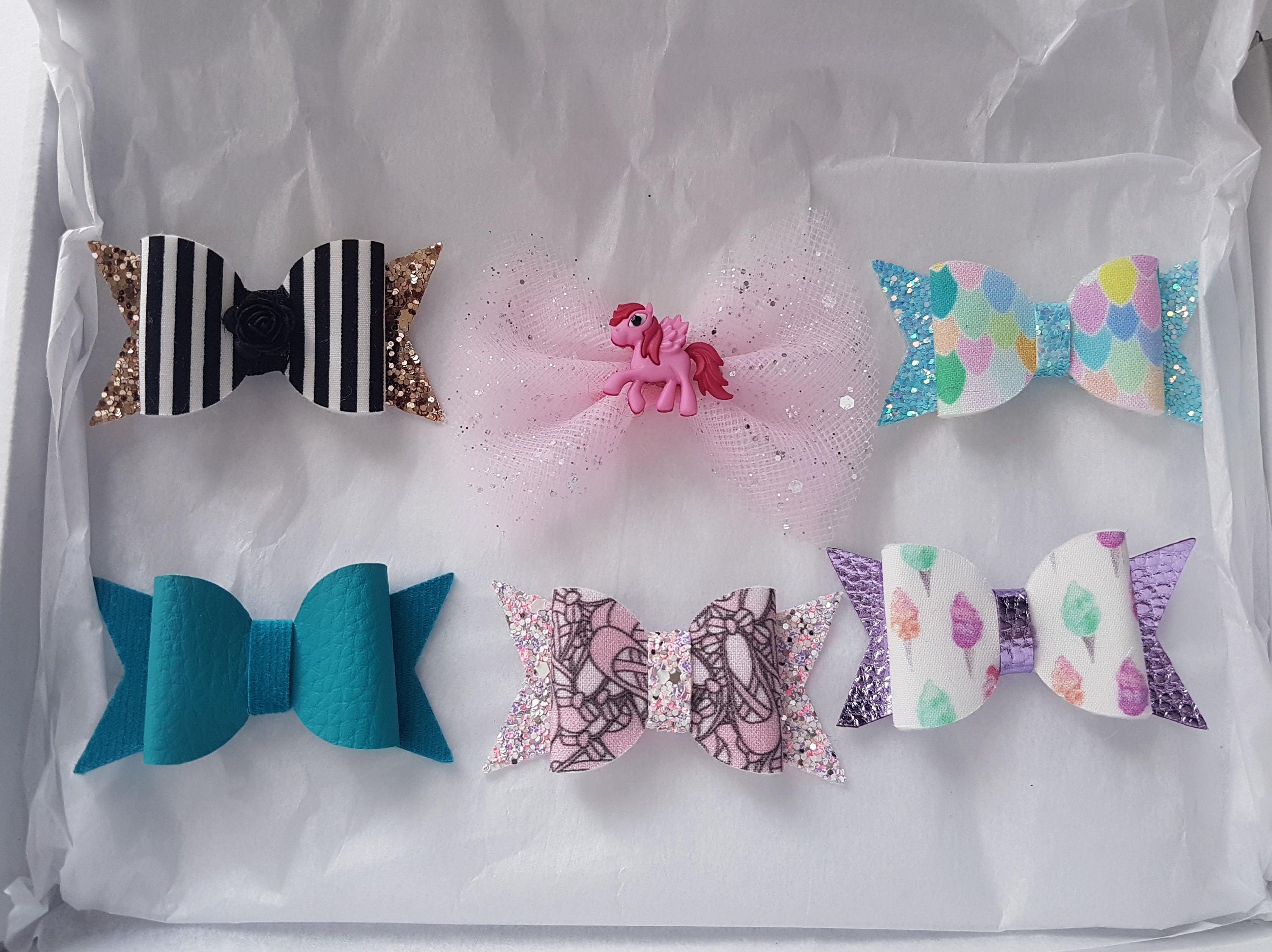 Surprise Bow Box Bow Selection Box Selection of Bows Bow - Etsy UK