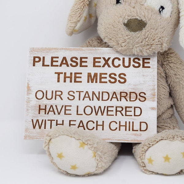 Excuse Our Mess - Etsy