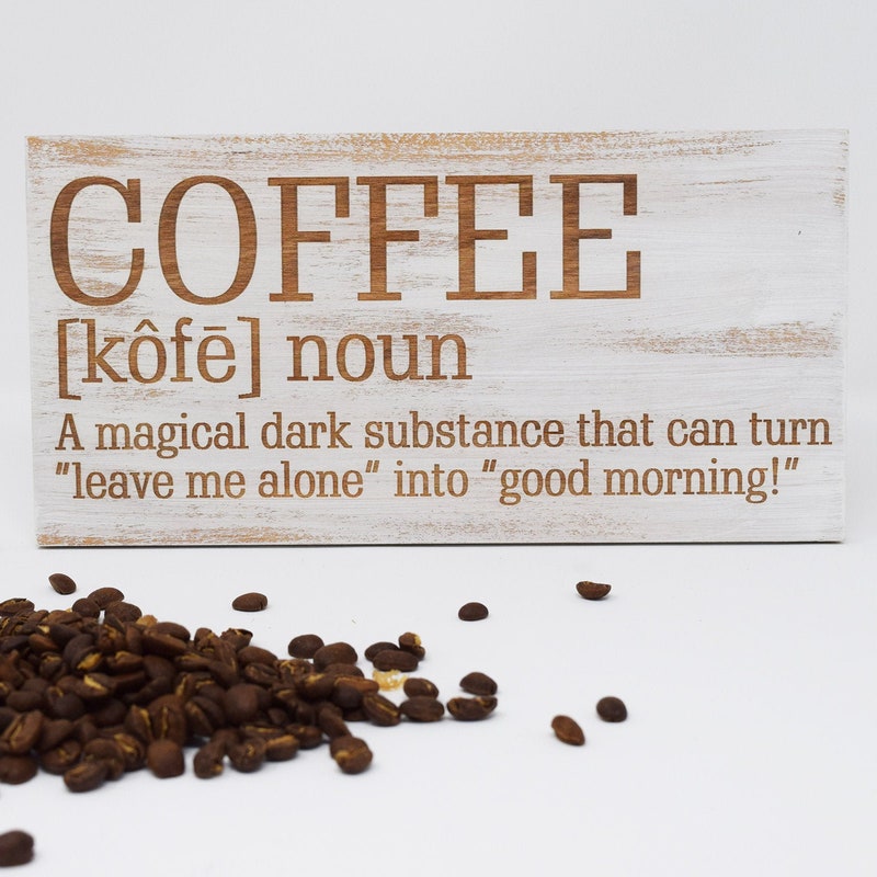 Funny Coffee Sign - Etsy