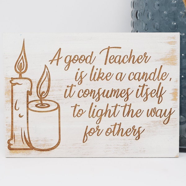 Teachers Light the Way - Etsy