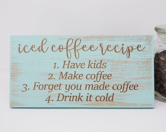 Coffee Bar Sign Kitchen Wall Decor Home and Living Home - Etsy