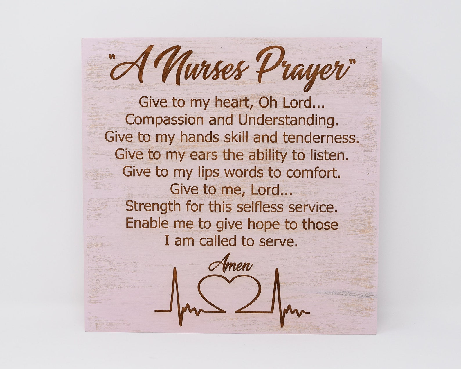 A Nurses Prayer. Give to My Heart, Oh Lord... Compassion and ...
