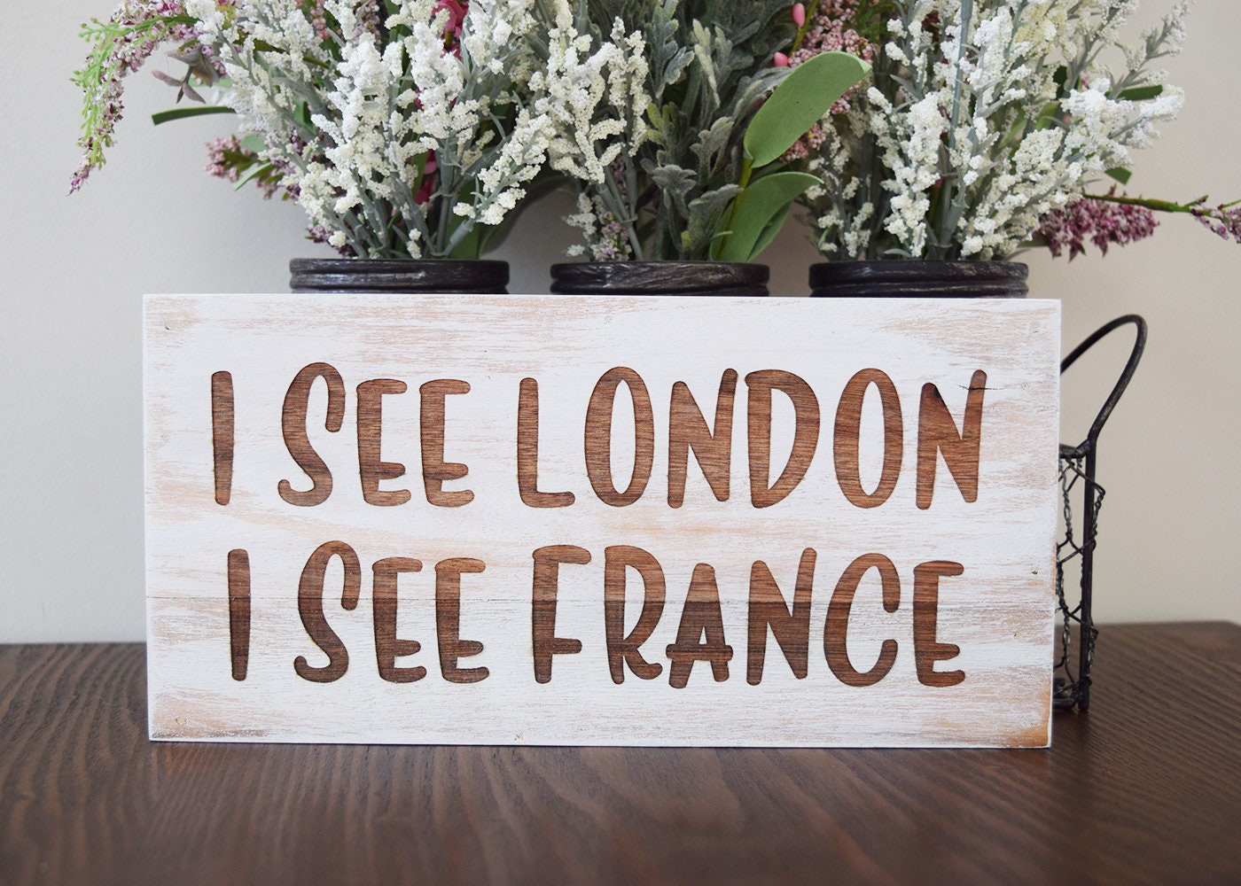 I See London I See France 5x10 8x15 10x20 15x28 18x35 | Etsy