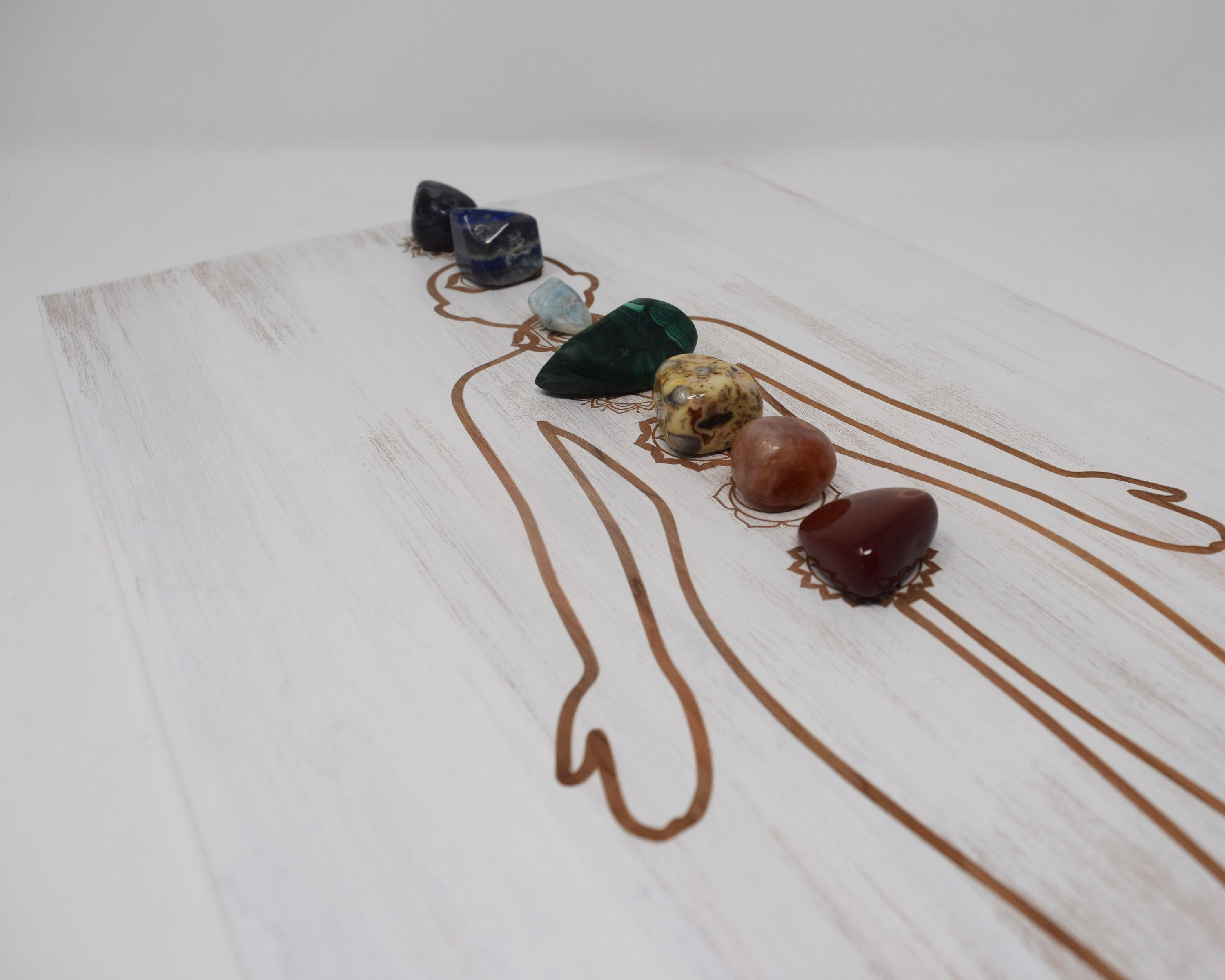 Distance Healing Board for Reiki and Crystal Healing 8x15, 10x20, 15x28 ...