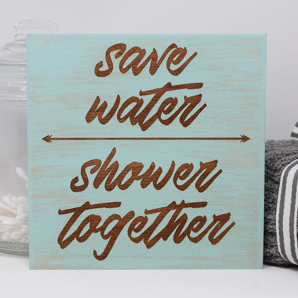 Wood Bathroom Sign - Etsy