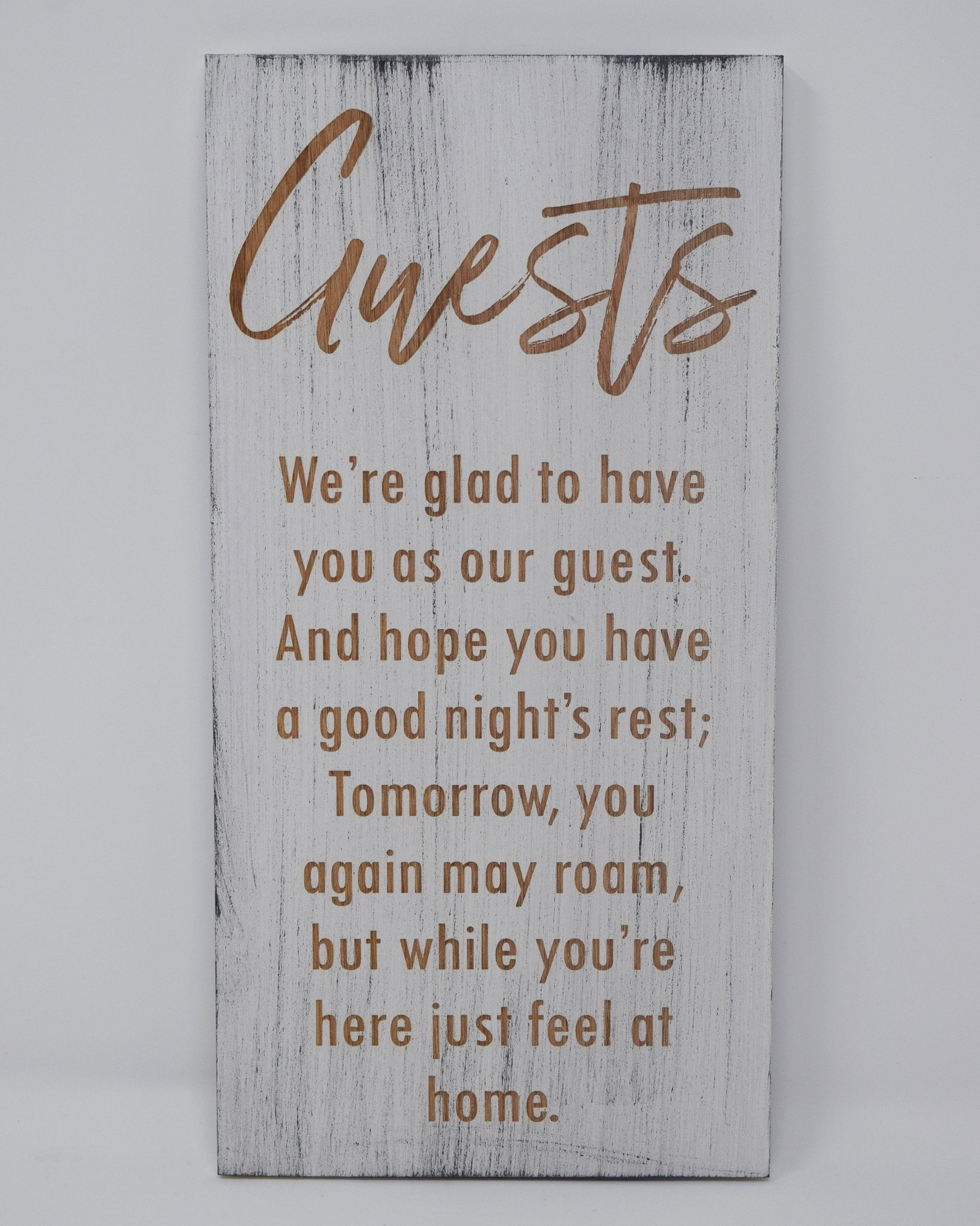 Guests We're glad to have you as our guests. And hope you | Etsy