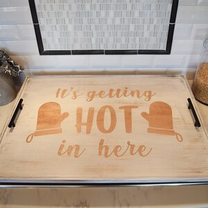 Custom Engraved Wood Stove Top Cover - Noodle Board - Cook Top Kitchen ...