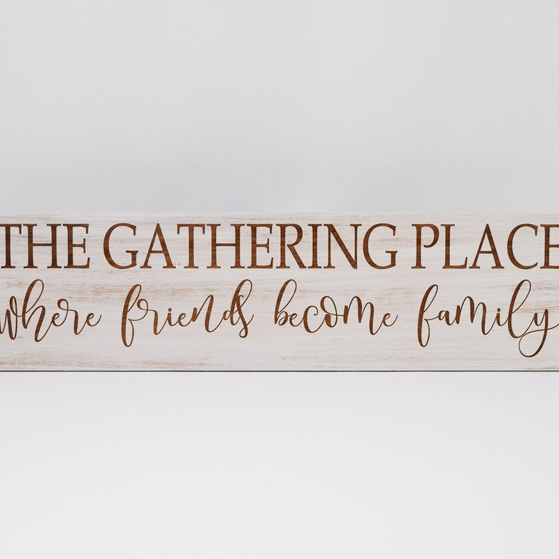 Friends Wood Sign - Etsy