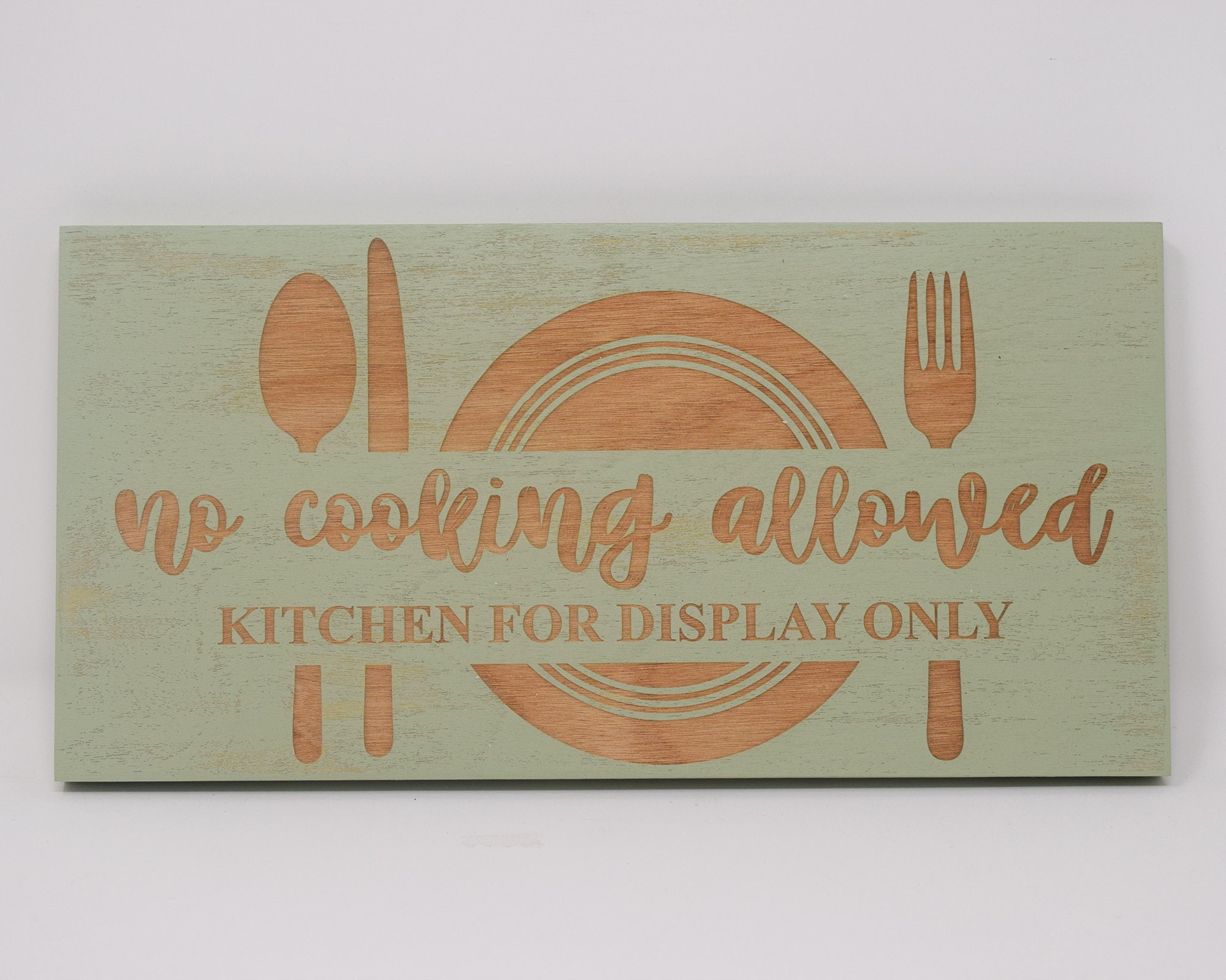 No Cooking Allowed Kitchen for Display Only 5x10 8x15 | Etsy