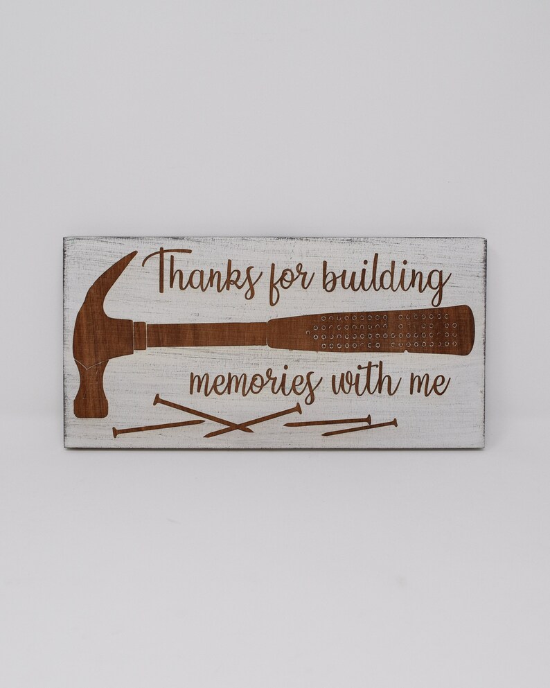 Thanks For Building Memories With Me 5x10 8x15 10x20 15x28 | Etsy