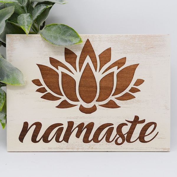 Namaste Sign - Etsy