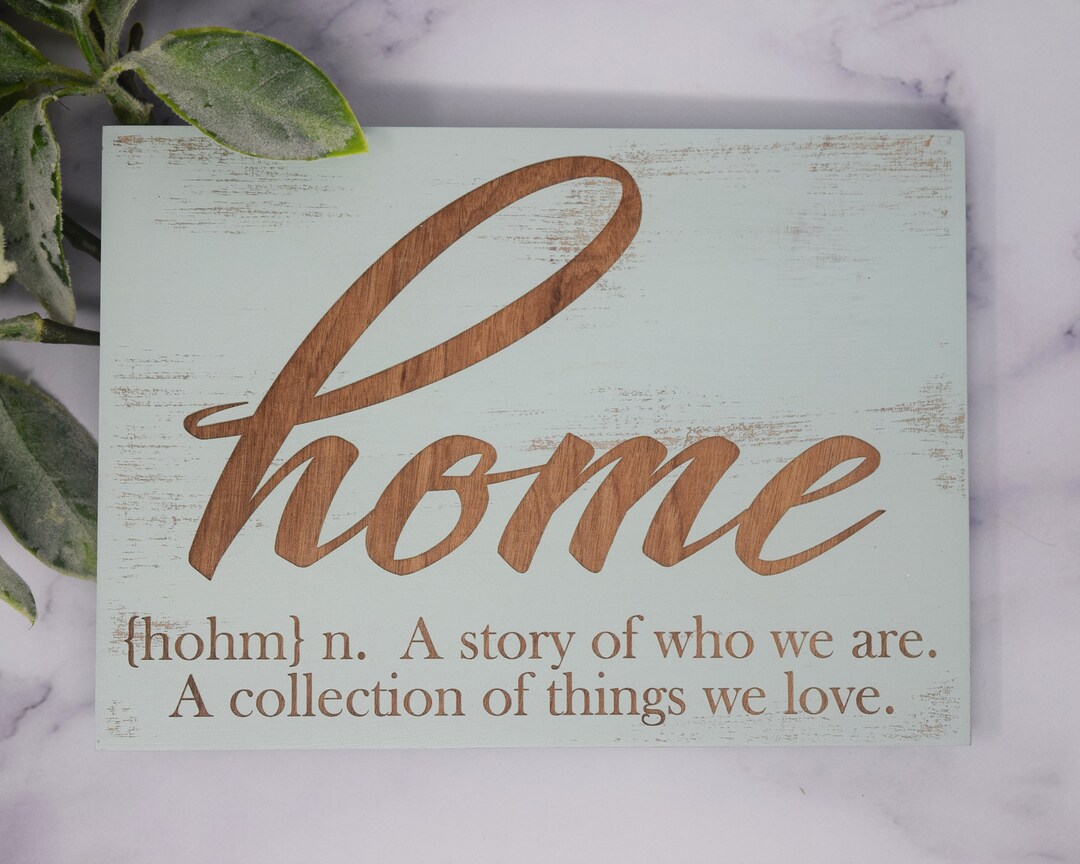 Home [hohm] N. A Story of Who We Are. A Collection of Things We Love ...
