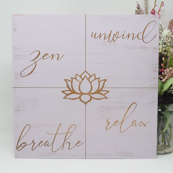 Zen Room Sign - Etsy