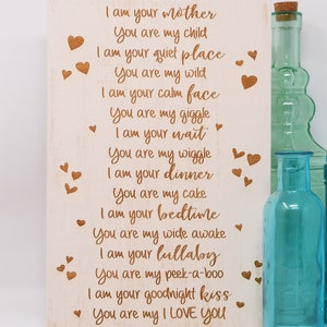 I Am Your Mother, You Are My Child, I Am Your Quiet Place, You Are My ...