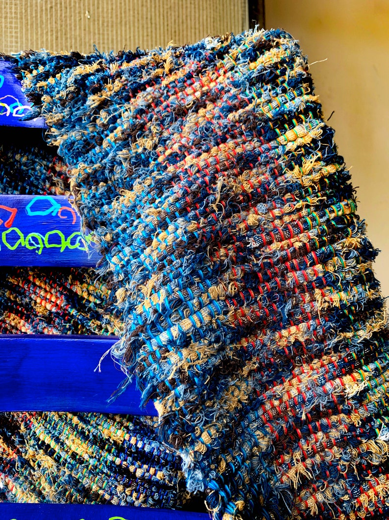 Roland's Funky Rag Rug - Etsy